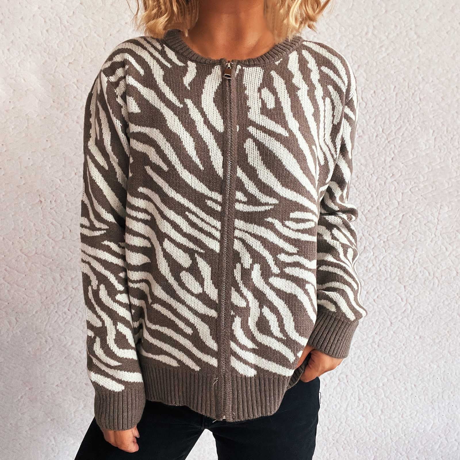 EchfiProm Cardigan Sweaters for Women Cute Brown New Arrivals ...