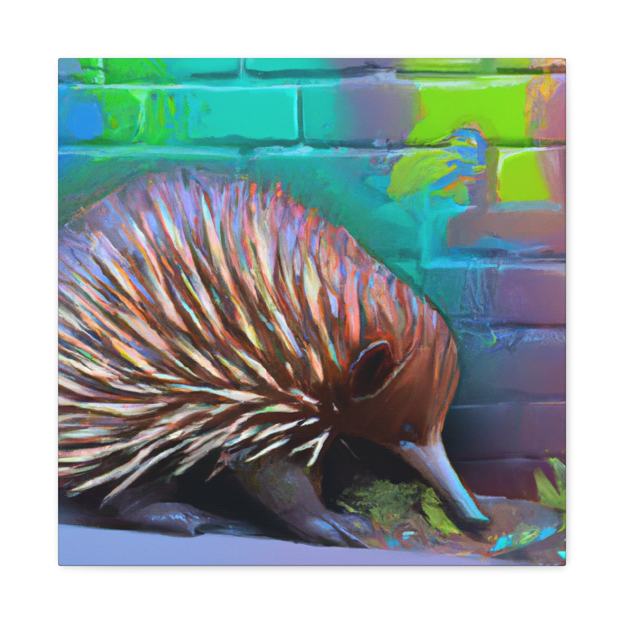 "Echidna's Electric Etching" - Canvas - Walmart.com