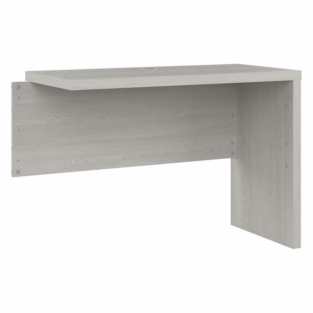 Echo 42W Desk Return/Bridge in Gray Sand - Engineered Wood - Walmart.com