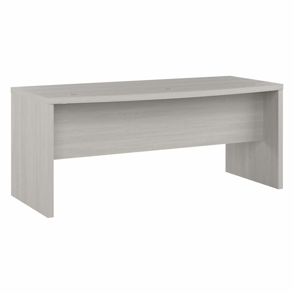 Bush Business Furniture Echo 72W Large Bow Front Executive Office Desk ...