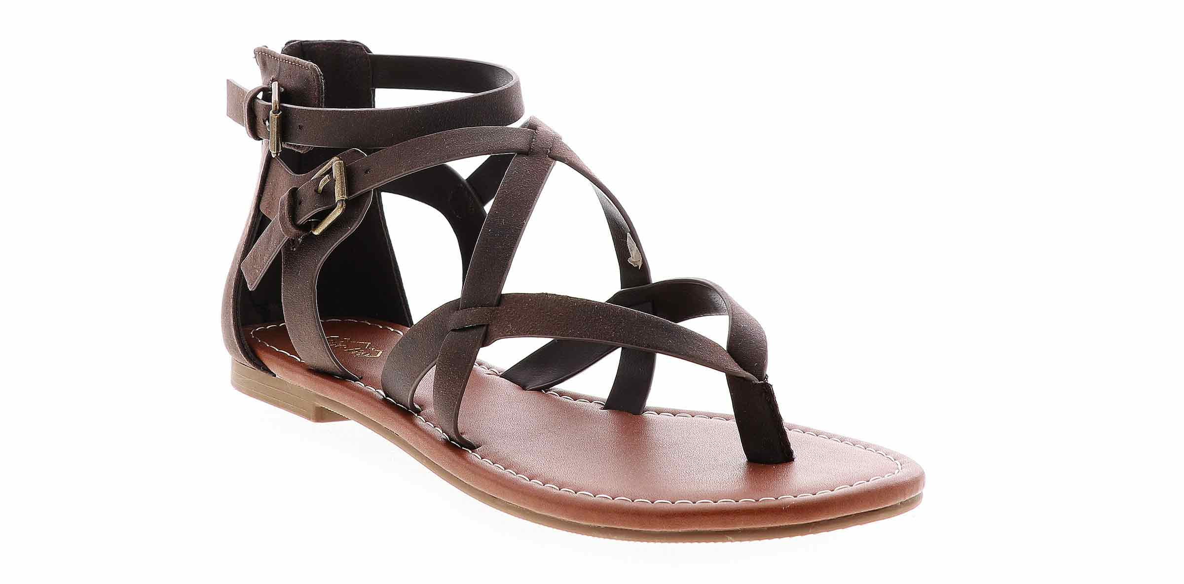 Echo Bay Perfect Joshua Sandals Brown in Size 7.5 - Walmart.com