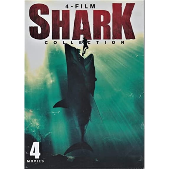 Echo Bridge Home Entertainment Shark Attack Zone 1 2 3 4-Film Movie ...