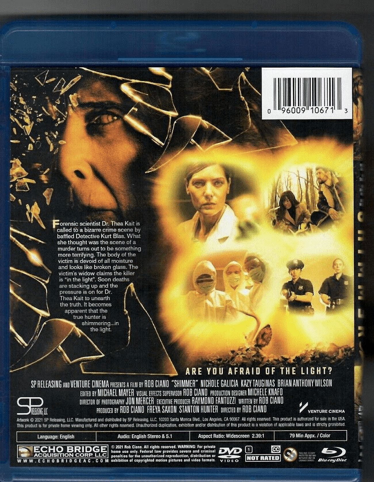 Pre-Owned - Echo Bridge Home Entertainment Shimmer (2-Disc Blu-Ray ...