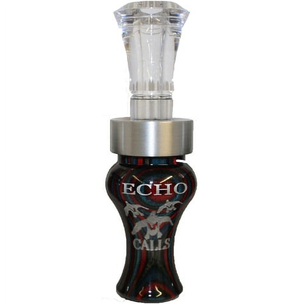 Echo Calls Blue Diamondwood / Poly Timber Duck Call - Double Reed ...