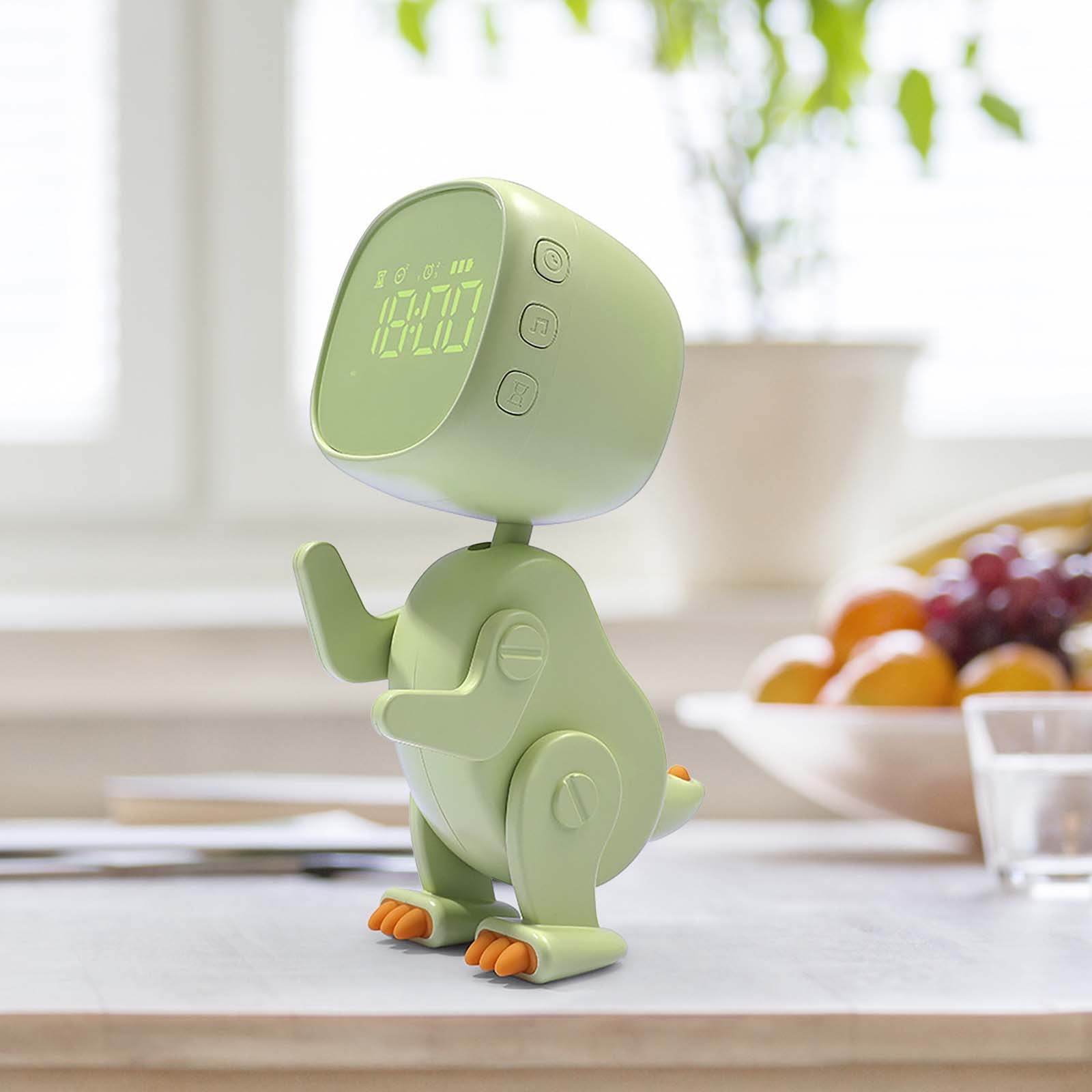 Echo With Clock Outdoor Wall Decor Cute Alarm Clocks Kids Alarm Clock ...