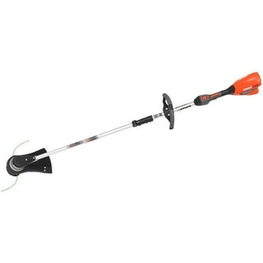 HART 40V Straight Shaft 15" String Trimmer Kit with 4.0Ah Lithium-Ion ...