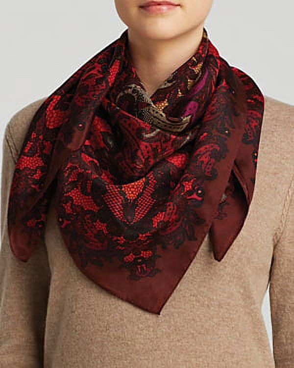 Echo Design Womens Paisley Lace Print Scarf - Walmart.com