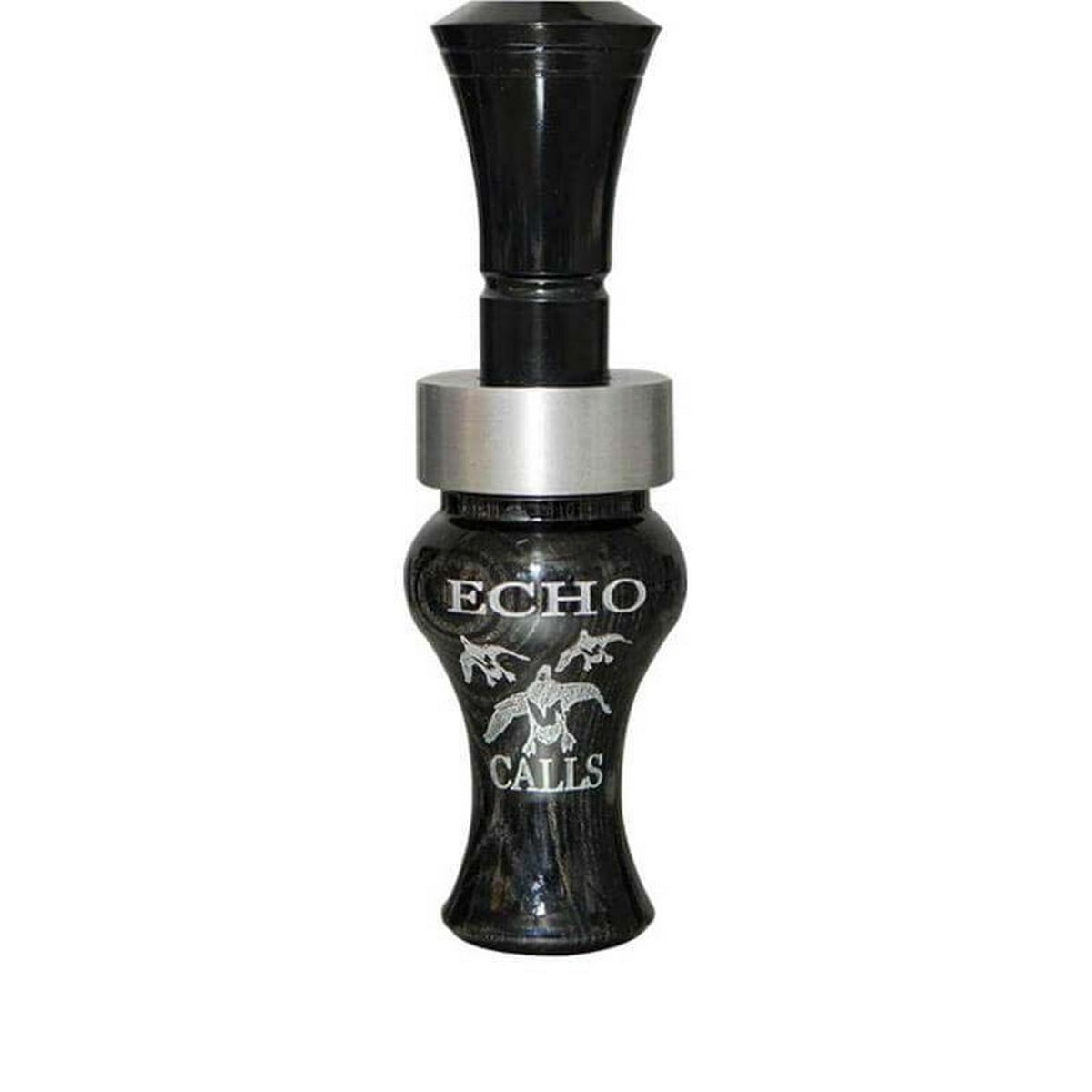 Echo Diamondwood Timber Double Reed Duck Call Black - Walmart.com