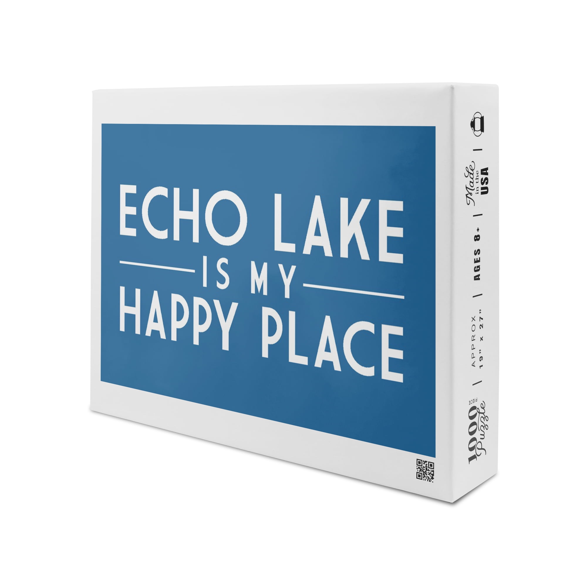 Echo Lake, Pennsylvania, Echo Lake is My Happy Place, Simply Said, Blue ...