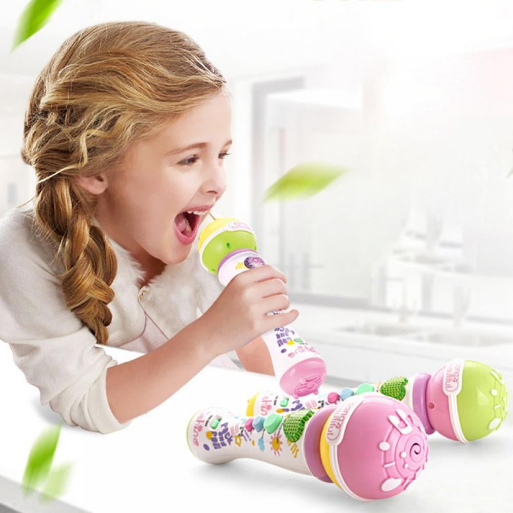 Echo Mic for Kids, Toddlers - Magic Microphone with Multicolored ...