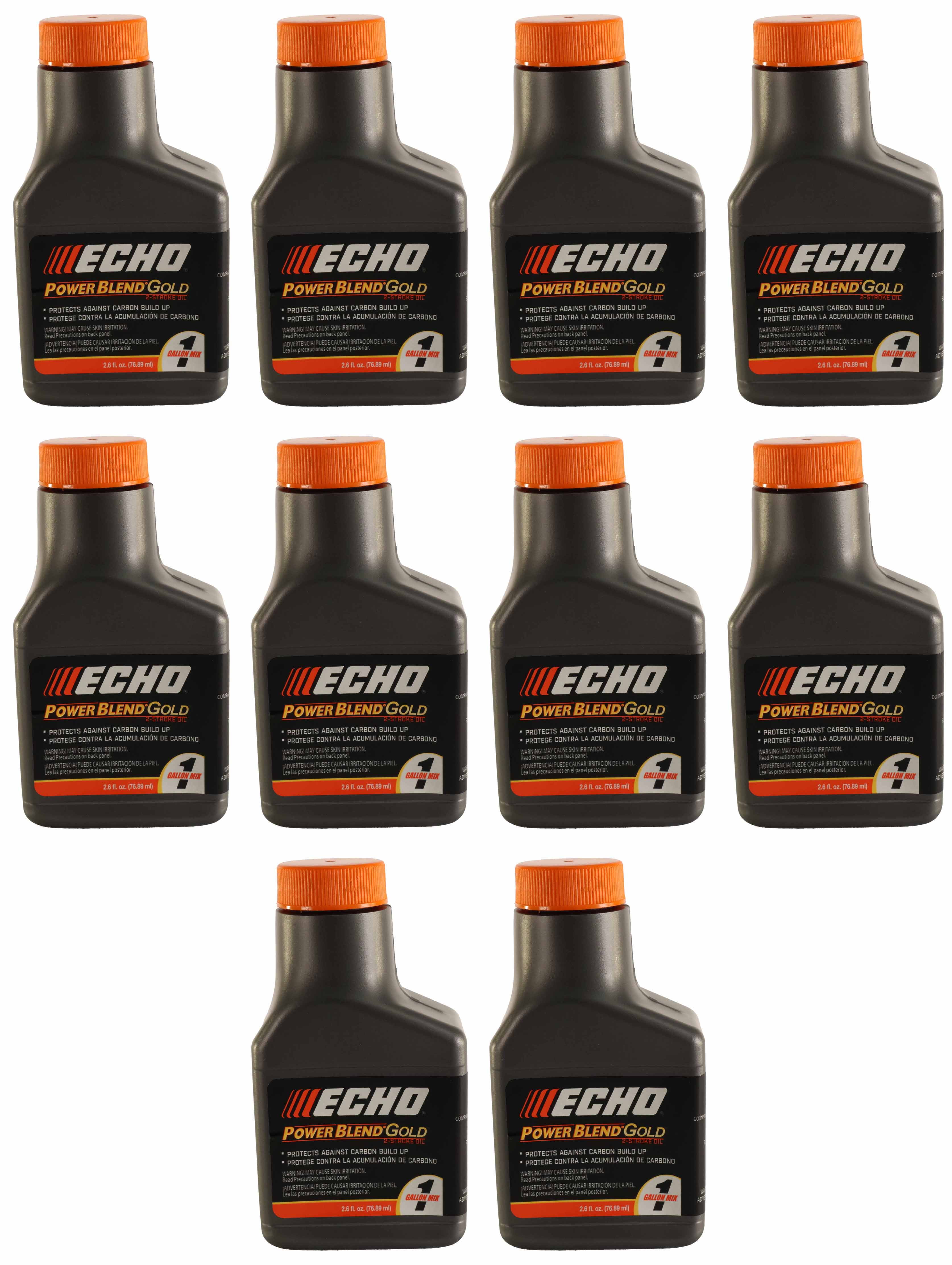 Echo Original Equipment 10-PACK PowerBlend Gold 2.6 Oz. 2-Stroke Engine ...