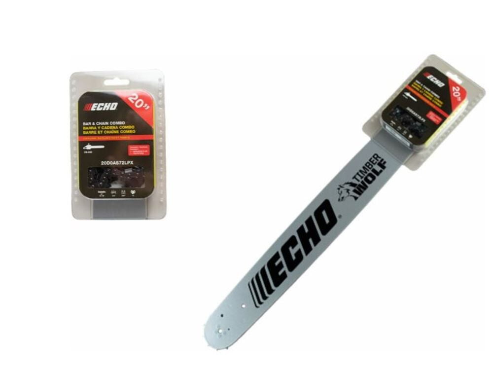 Echo OEM 20" Bar and Chain Combo for CS-590 Timber Wolf Chain Saw ...