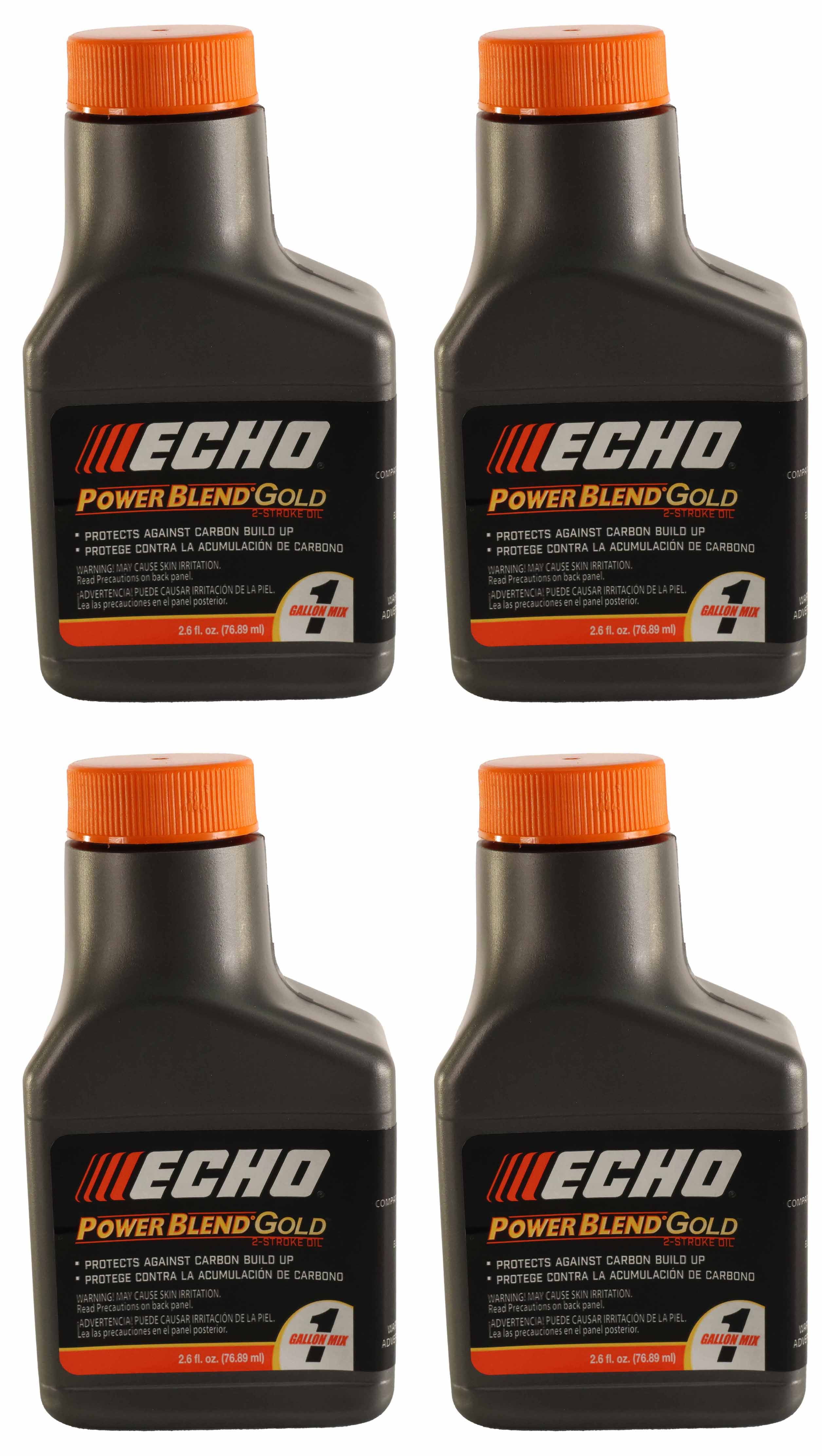 Echo Original Equipment 4-PACK PowerBlend Gold 2.6 Oz. 2-Stroke Engine ...