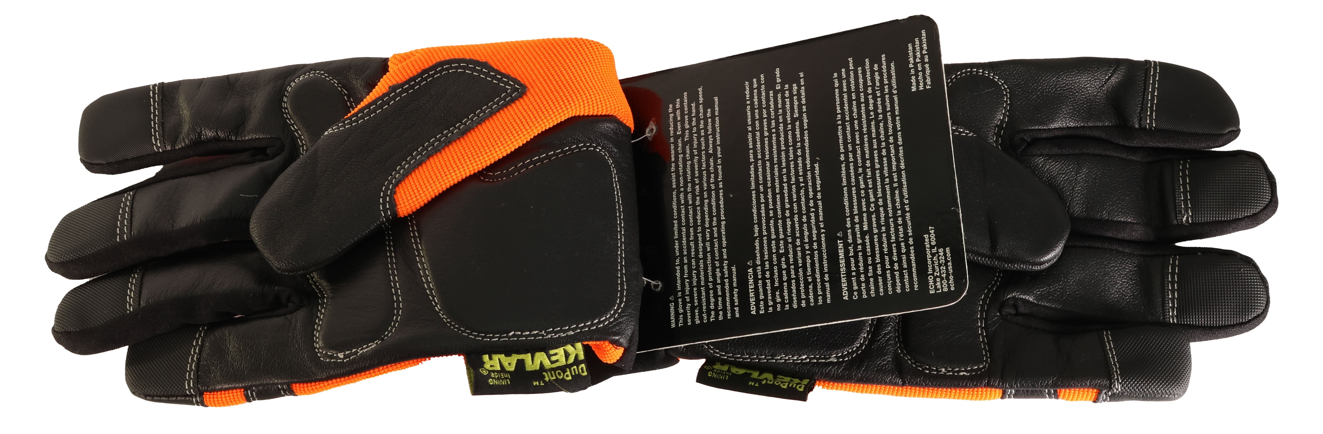 Echo Original Equipment Kevlar® Chain Saw Gloves (Size: XX-Large ...