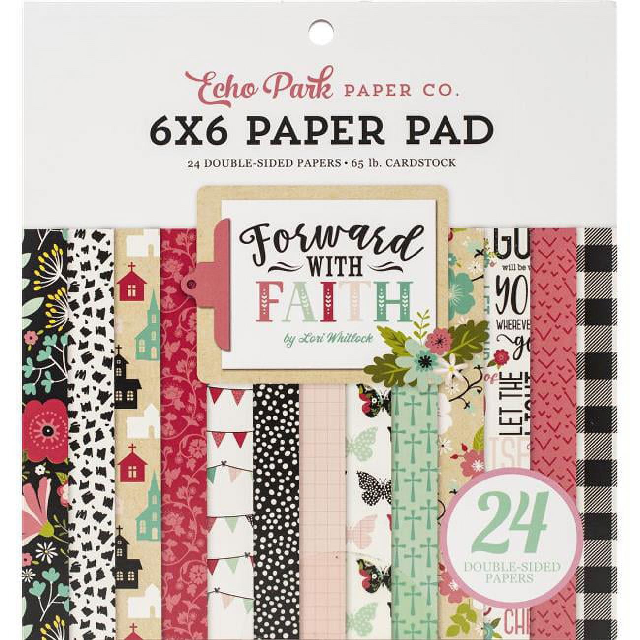 Echo Park Paper WF183023 6 x 6 in. Double-Sided Paper Pad - Forward ...