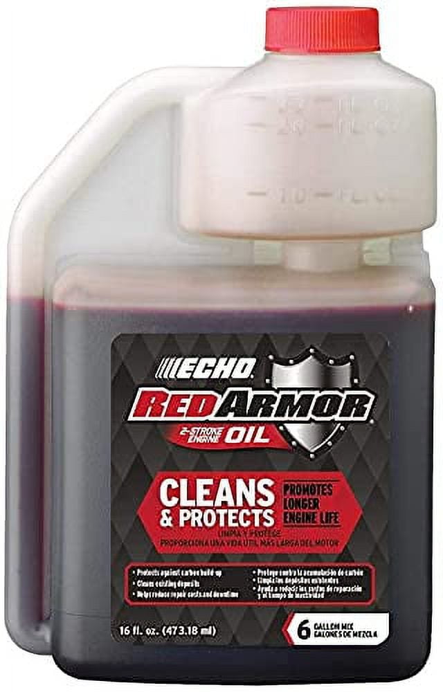 Echo Products 6550006 Red Armor Oil Mix 2-Cycle2-Stroke High ...