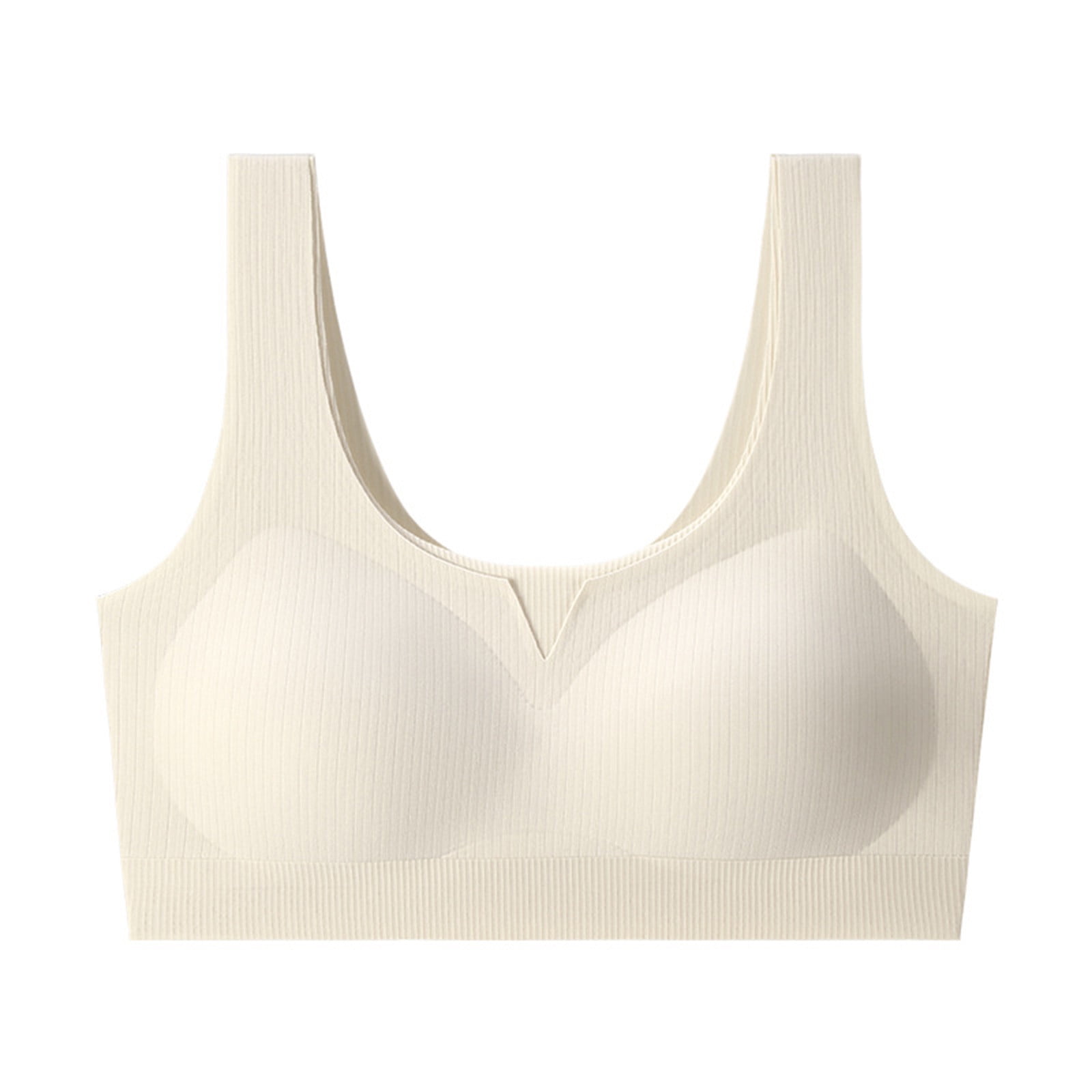 EchoC Backless Seamless Push-Up Bra, Solid Color Beautiful Underwire ...