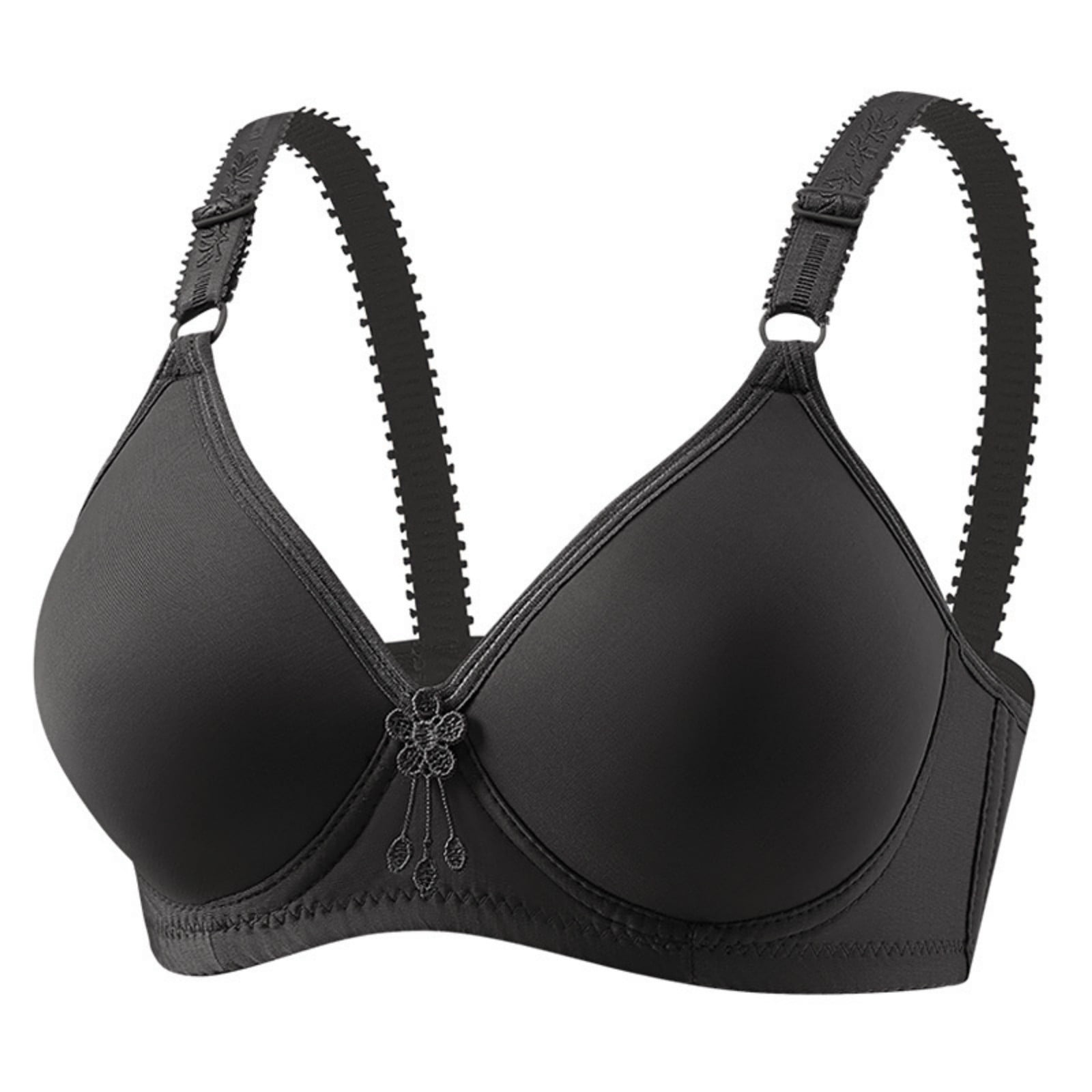 EchoC Solid Color Hollow Out bras, Comfortable Underwire Design ...