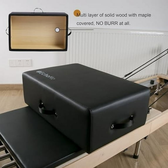 EchoMe Pilates Reformer Sitting Box, Pilates Reformer Accessory for ...