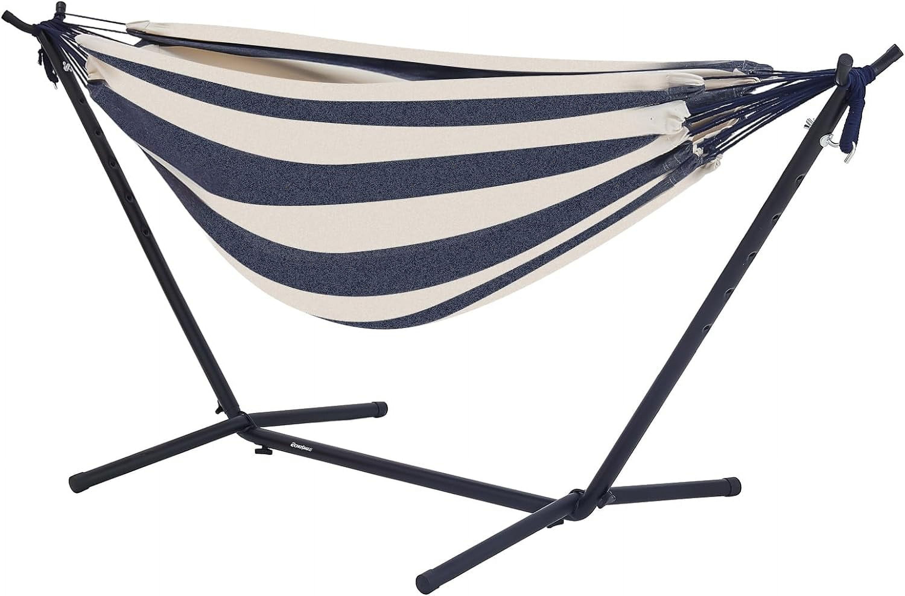 EchoSmile Double Hammock with Detachable Stand - 480 lbs Heavy Duty 2 ...