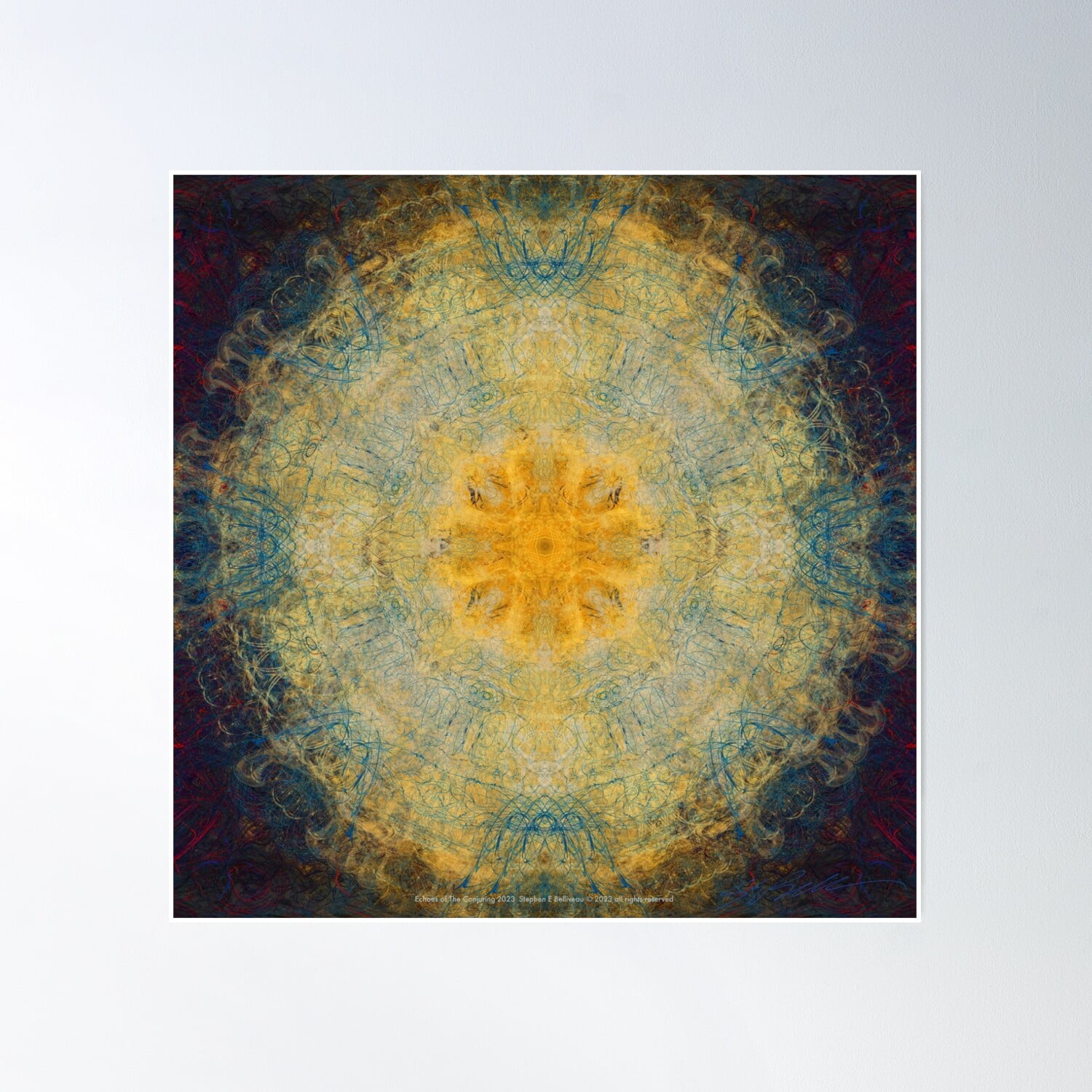 Echoes Of The Conjuring Poster Wall Art, Modern Wall Decor, 30x30 ...