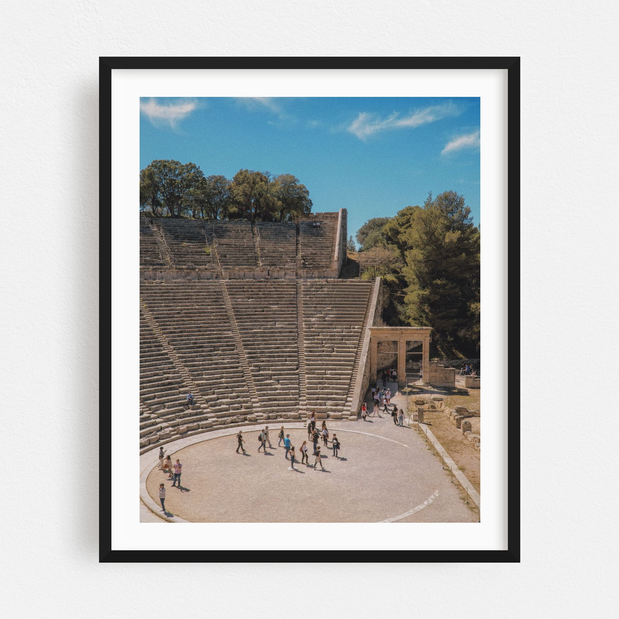 Echoes of Antiquity - Greece Photography Theater Architecture Travel ...