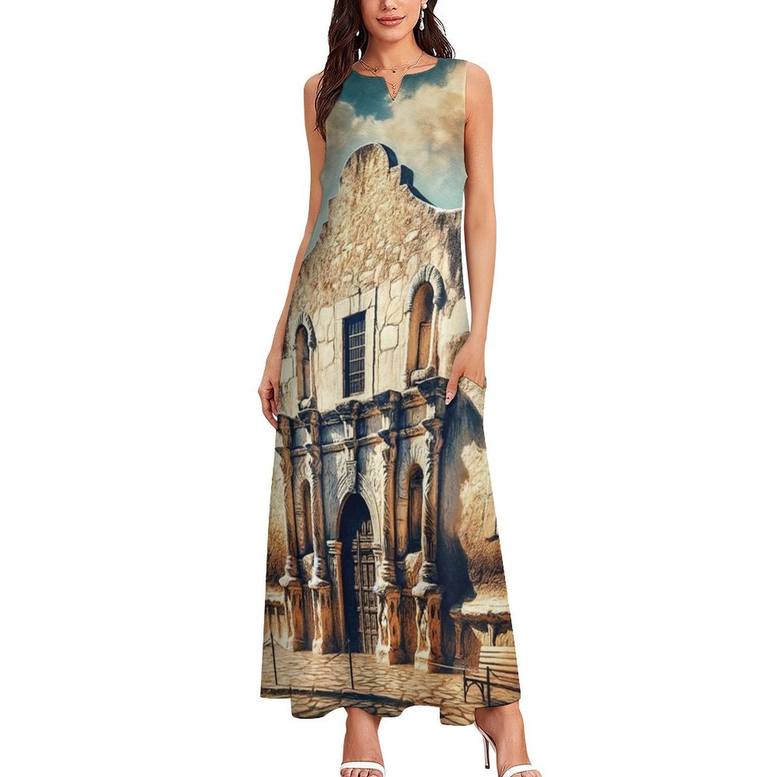 Echoes of History: San Antonio Missions and The Alamo Long Dress Bride ...