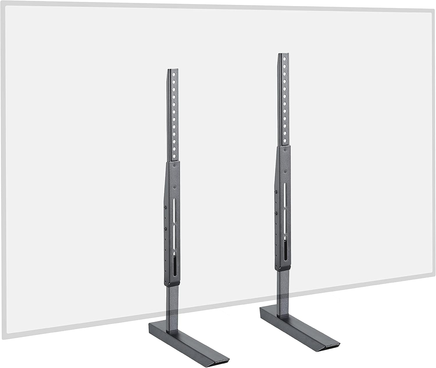 ECHOGEAR Universal TV Stand, Height Adjustable for TVs Up to 77 ...