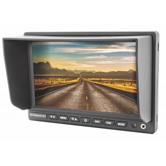Echomaster ECMPMON-7022-AHD 7 in. 720p AHD Monitor with 2 Channel Input ...