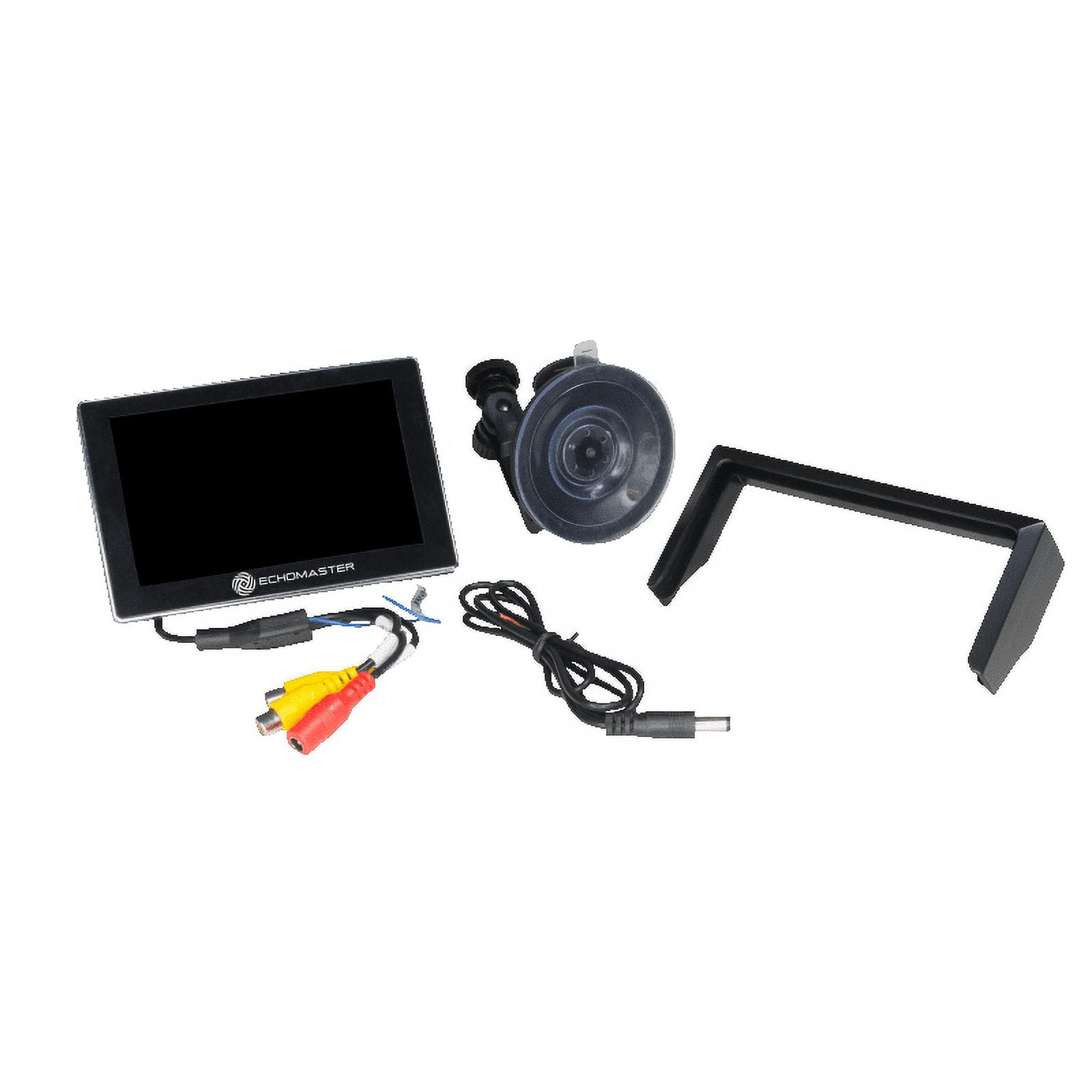 Echomaster MON-50-DM 5" Dash Mount Digital Slim TFT / LCD Monitor ...