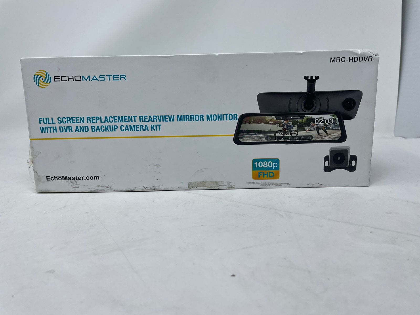 Pre-Owned Echomaster MRCHDDVRBR Clear-view HD DVR Mirror Kit For For Bronco For Ford Bronco 2021 ...