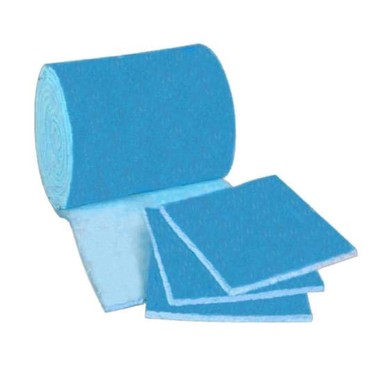 Echoworld 10 Feet of Blue and White Air Filter Media Roll , MERV6 ...