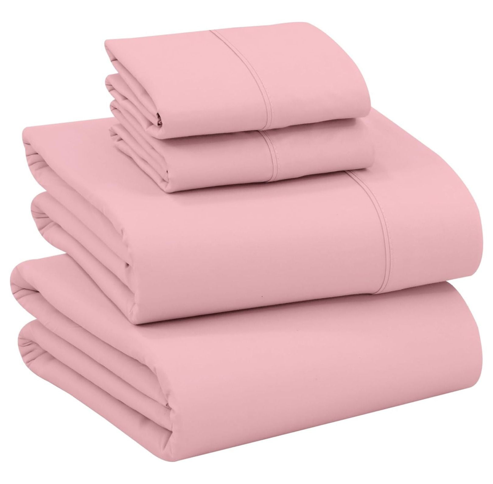 Echoworld 100% Cotton Sheets for Queen Size Bed - Crispy Cooling ...