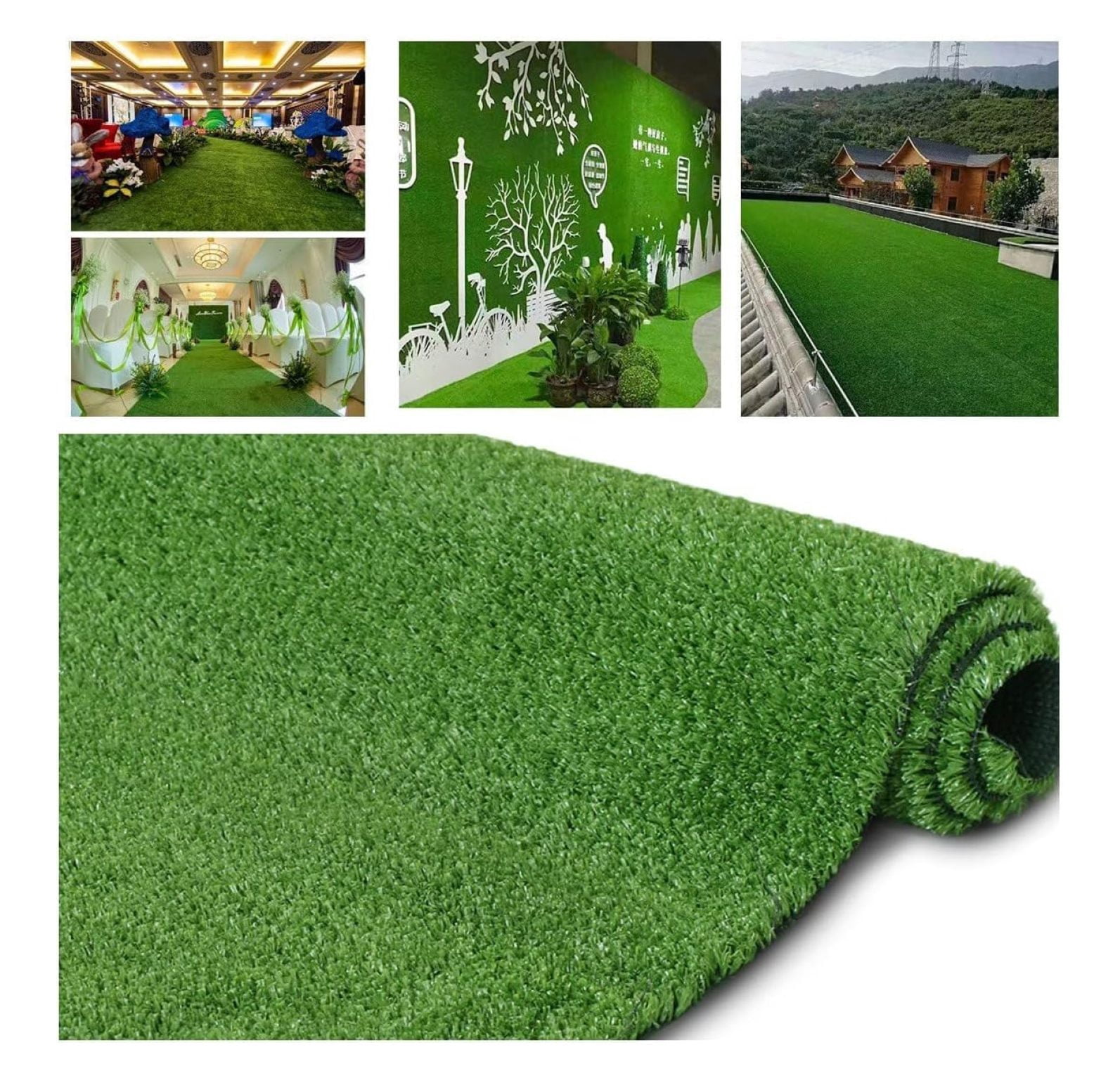 · Echoworld · Artificial Grass Turf Lawn 4FTX48FT,Economy Indoor ...