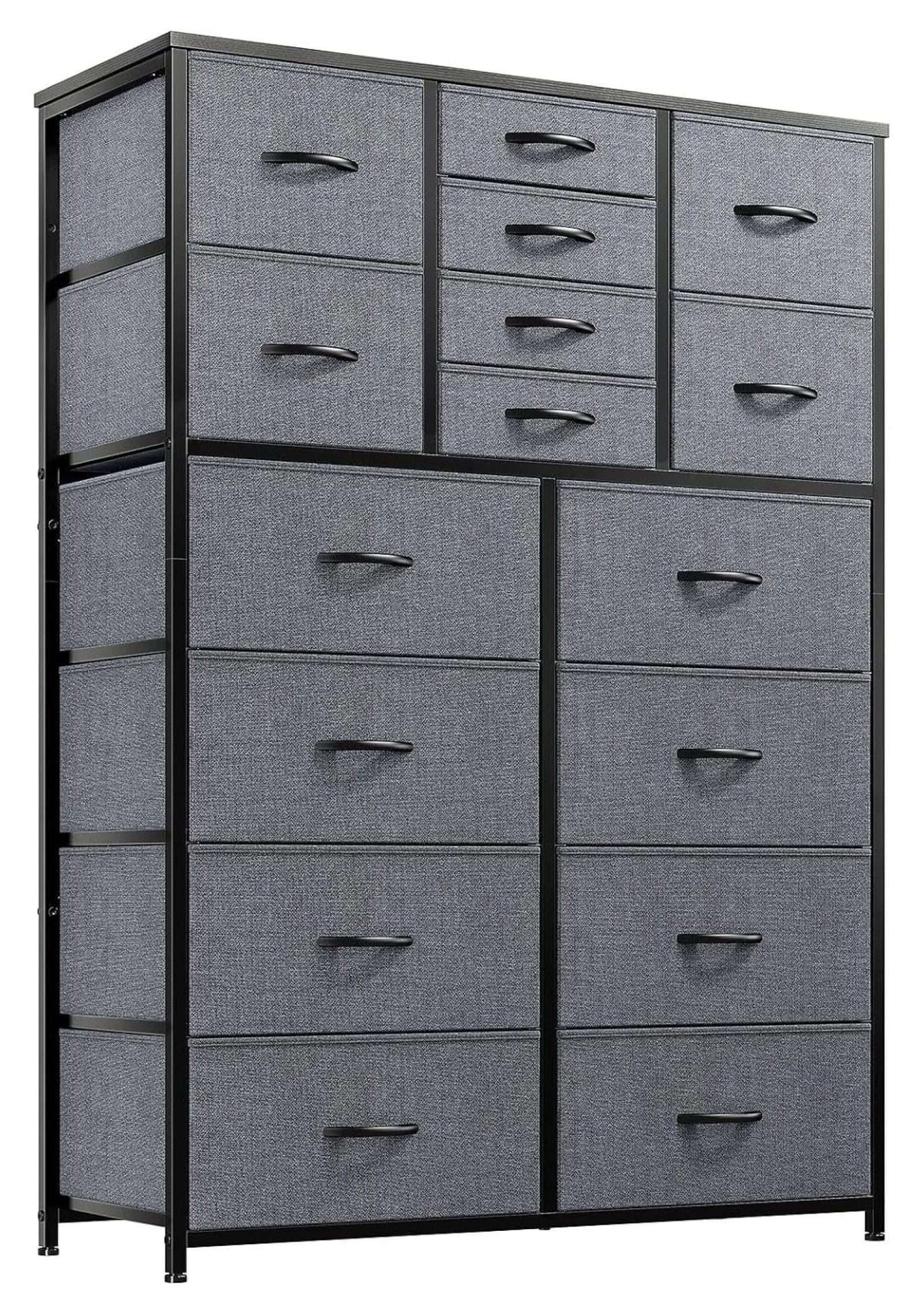 Echoworld Dresser for Bedroom, Chest of Drawers with 16 Drawers ...