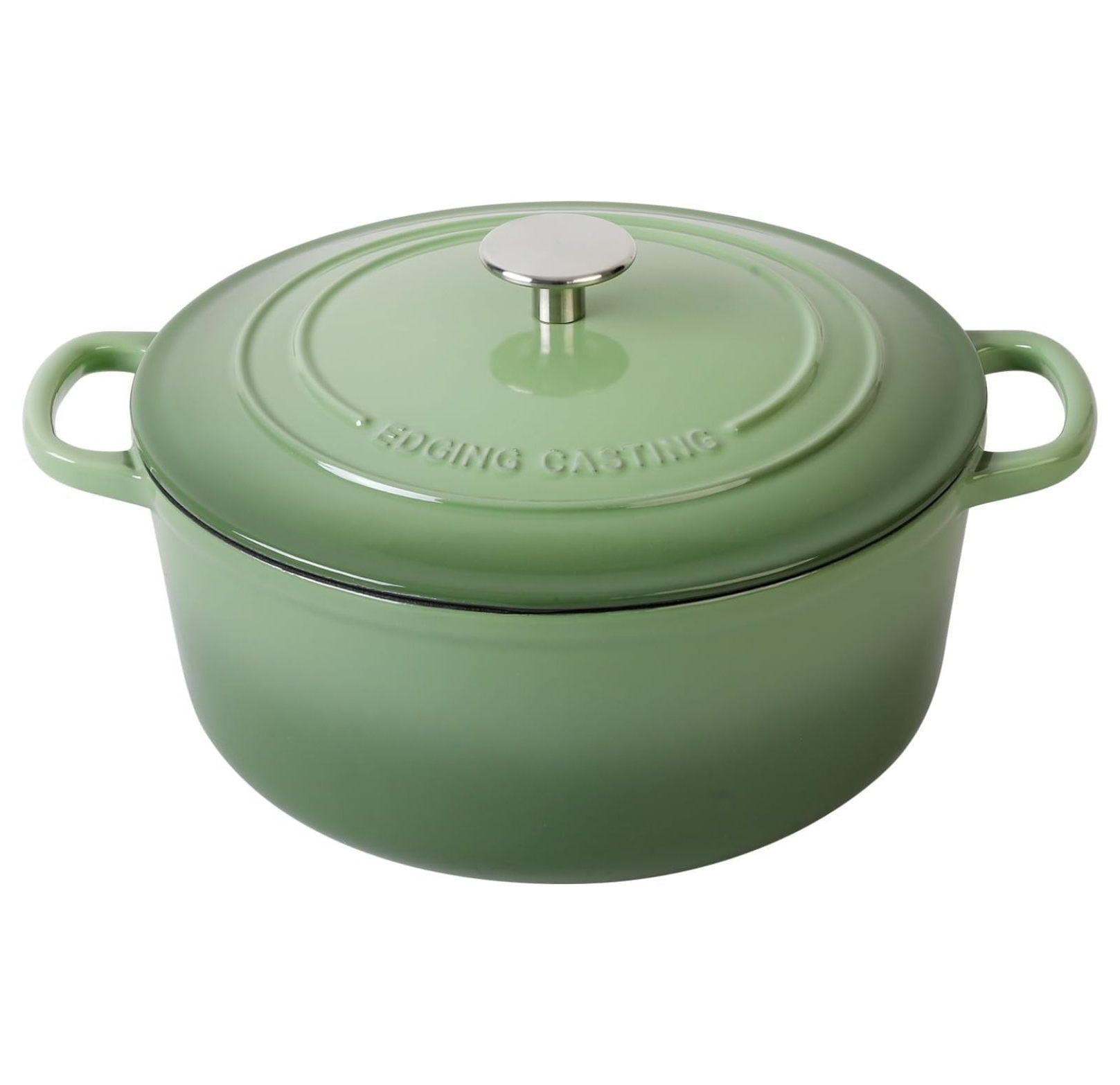 Echoworld Enameled Cast Iron Dutch Oven Pot With Lid, 5.5 Quart, for ...