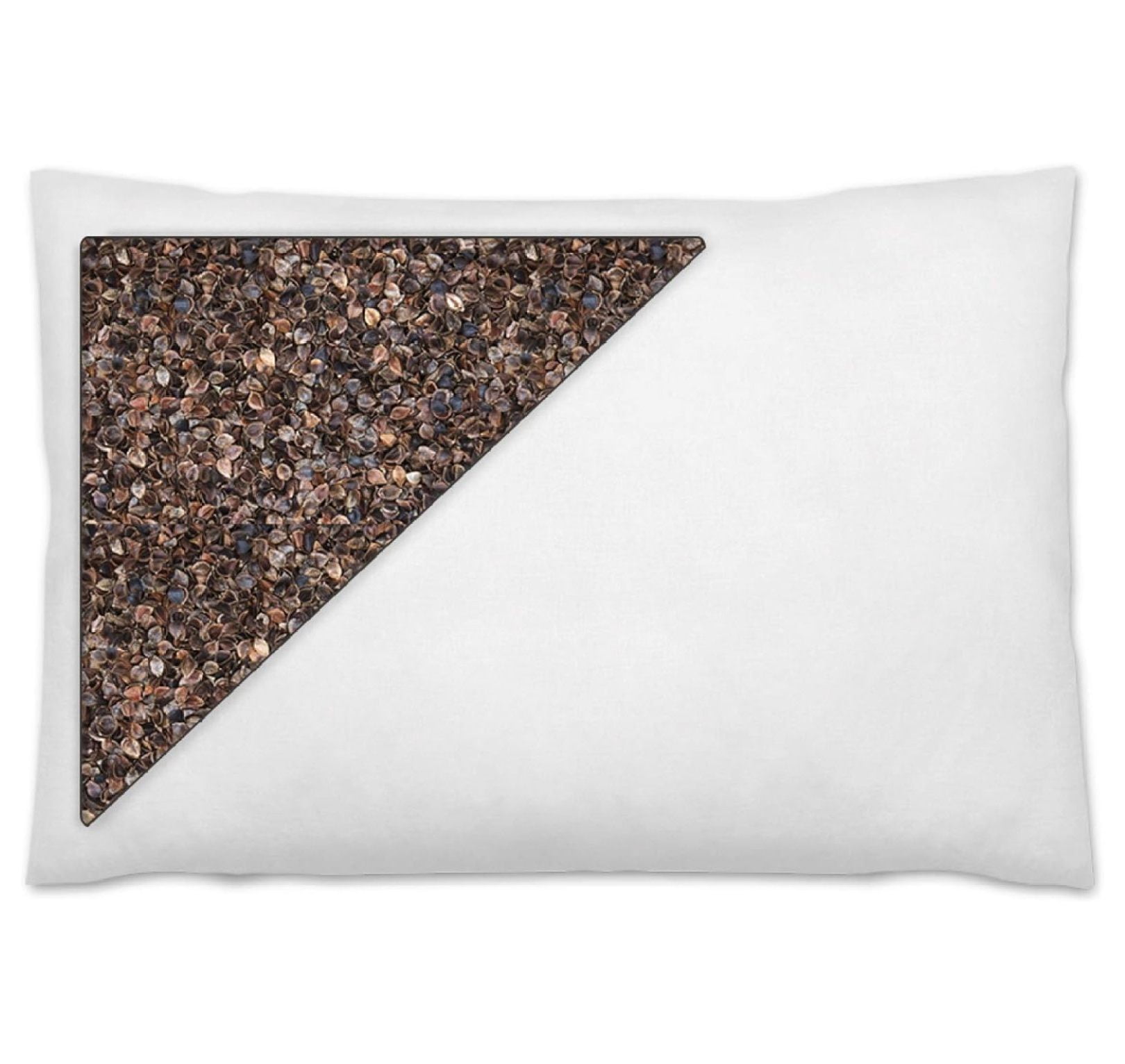 Echoworld Organic Buckwheat Pillow for Sleeping with Pillow case ...