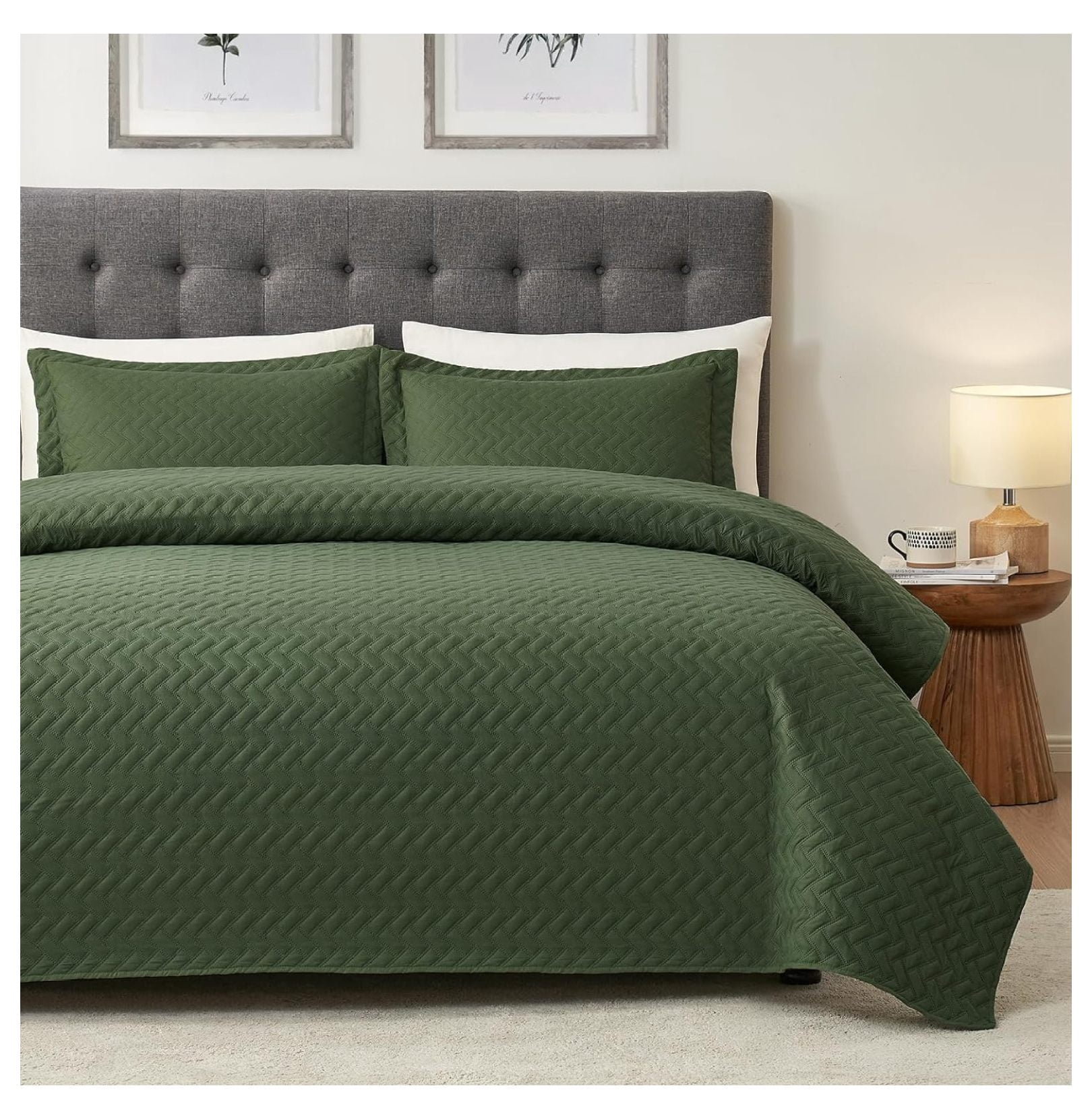 Echoworld Quilt Set Full Queen - Quilt Queen Size Bedding Set ...