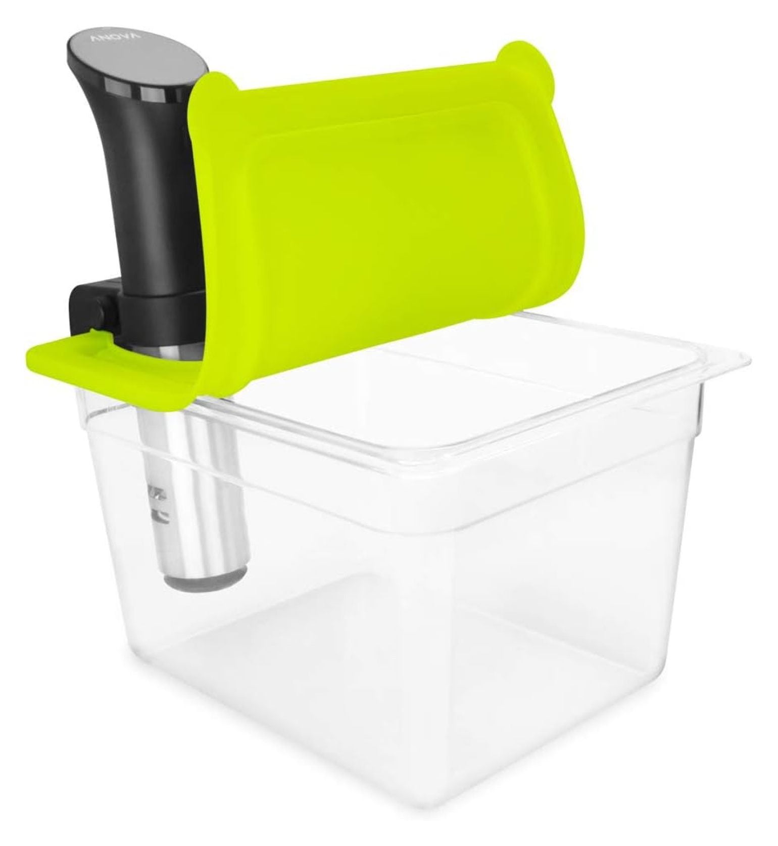 Echoworld Sous Vide Container with Universal Silicone Lid Compatible ...
