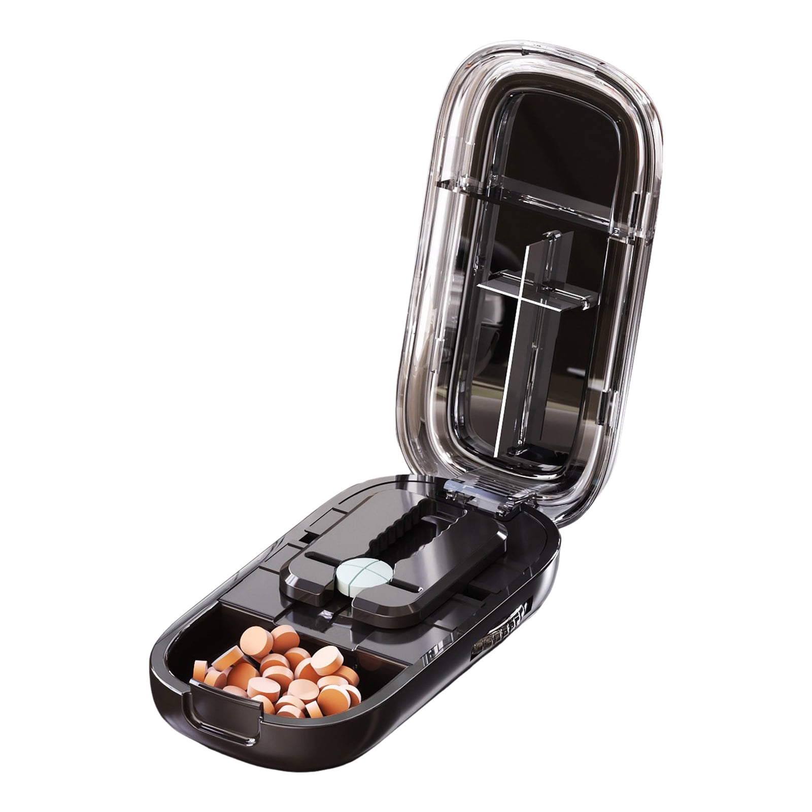 Echu Pill Cutter, Echu Pill Splitter, Adjustable 1/2 1/4 Splitter for ...