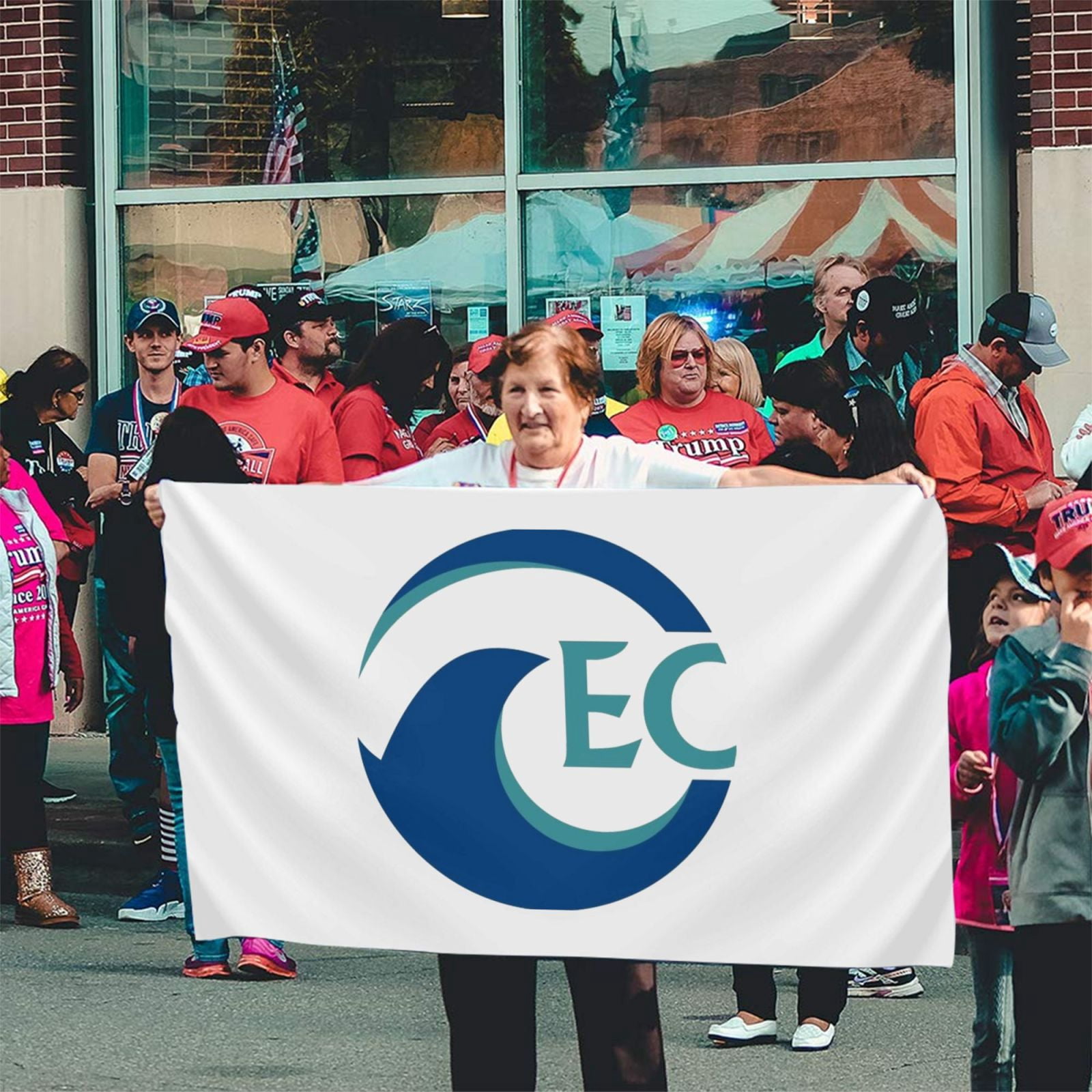 Eckerd College Flag 3x5 Outdoor ,Sewn Stripes, Stronger Brass Grommets ...