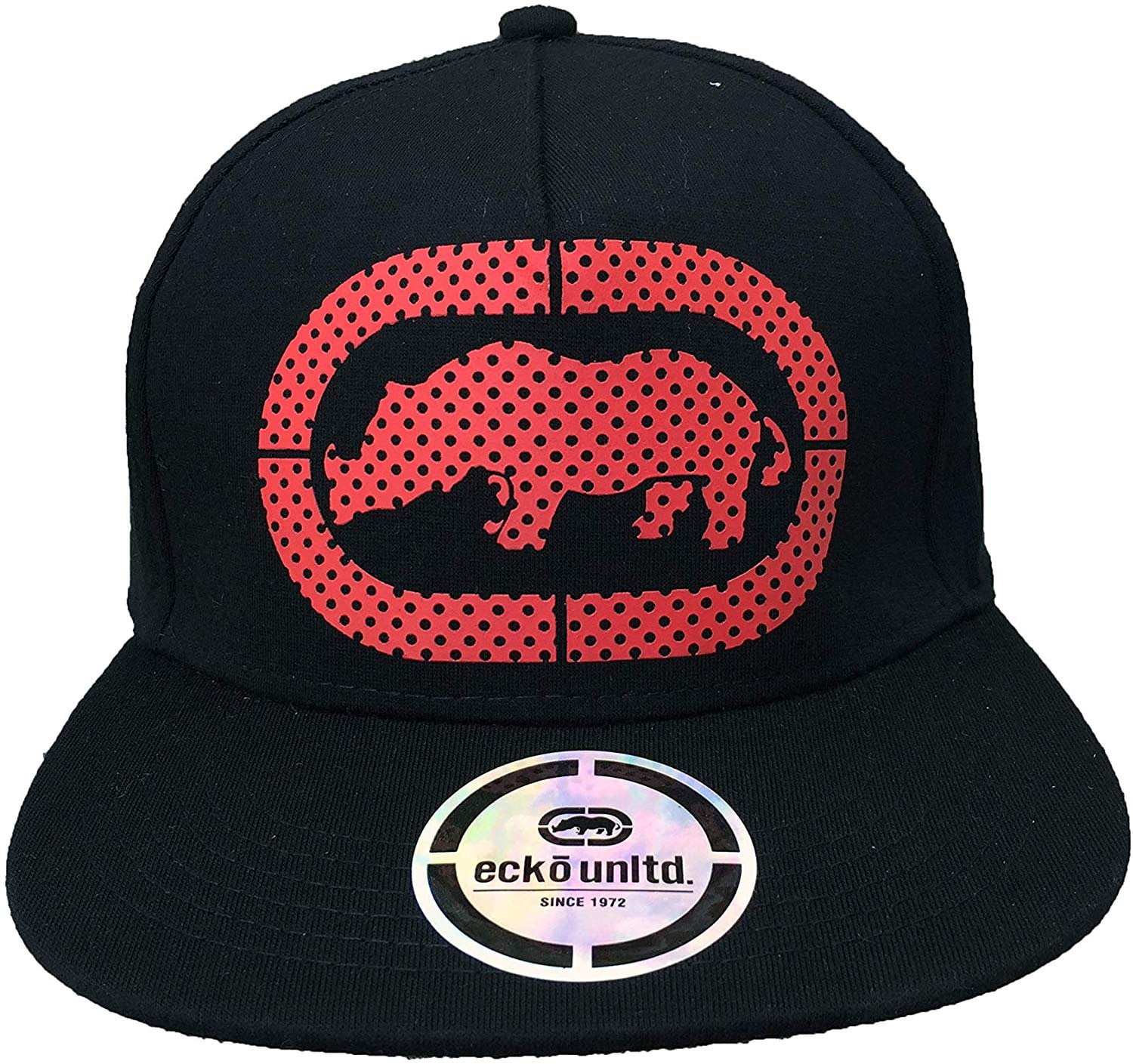 Ecko Unltd. Men's One Size Logo Baseball Cap in Black/Red with ...