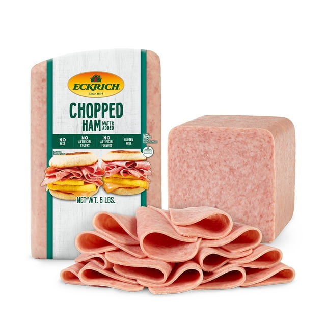 Eckrich Deli Chopped Ham, Deli Sliced - Walmart.com