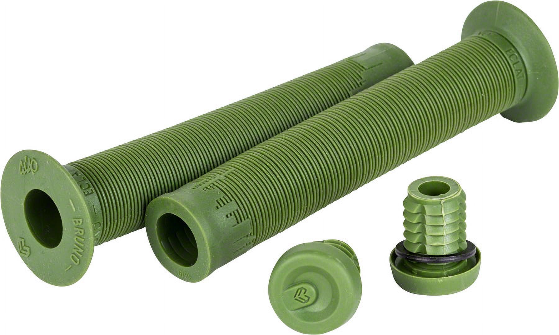 Eclat Bruno Grips - Army Green, Flange Includes Eclat Nylon Cork Bar ...