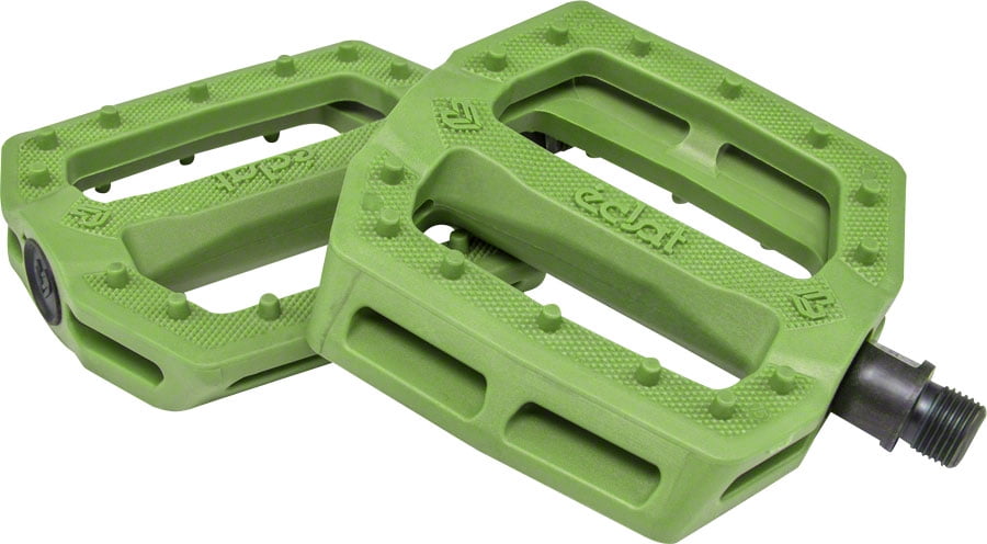 Eclat Slash PC BMX Platform Pedals 9/16" Nylon/Fiberglass Molded Pins ...