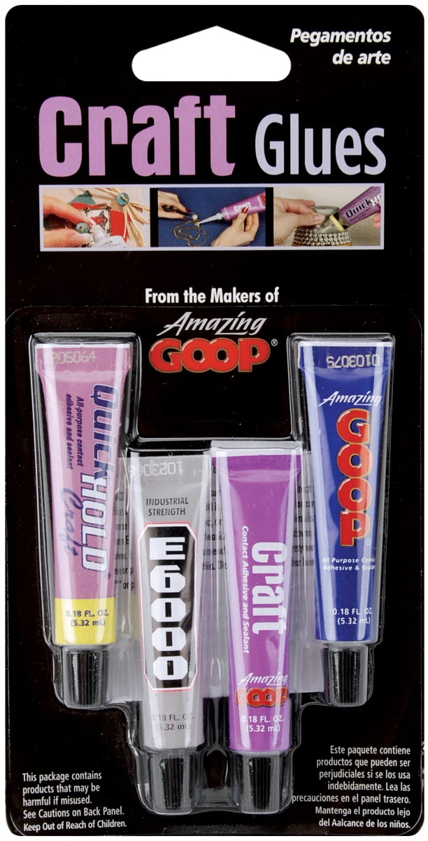 Amazing Goop Craft Glue Pack, 0.18 Fl. Oz., 4 Count - Walmart.com