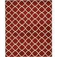 Eclectic Essentials Red Moroccan Trellis Area Rug - Walmart.com