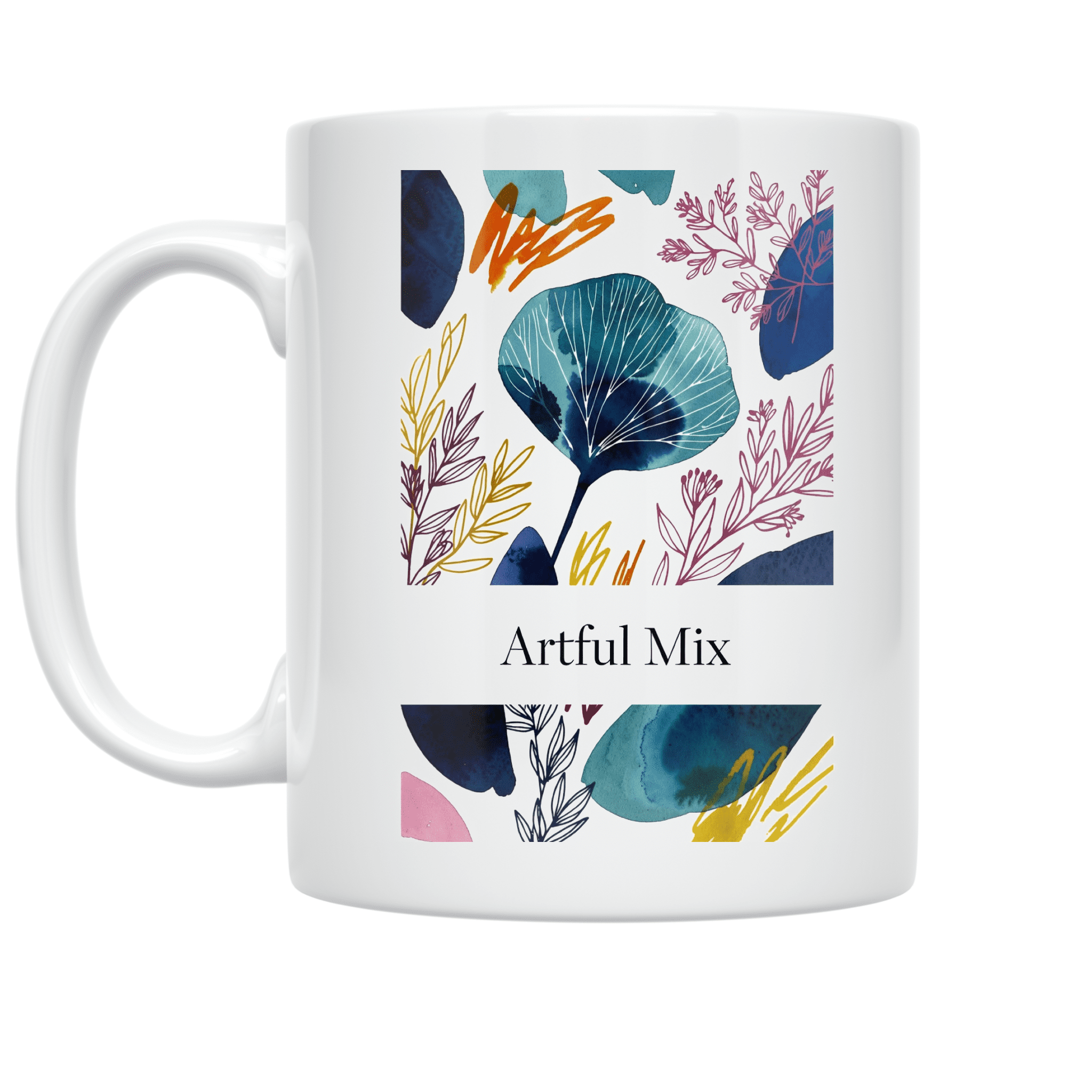 Eclectic Gallery Design - Art Enthusiast - 11 oz Ceramic Coffee Mug ...