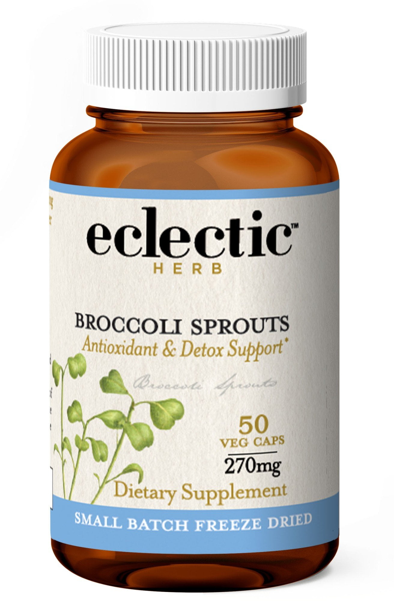 Eclectic Herb Broccoli Sprouts Freeze-Dried 50 VegCap - Walmart.com
