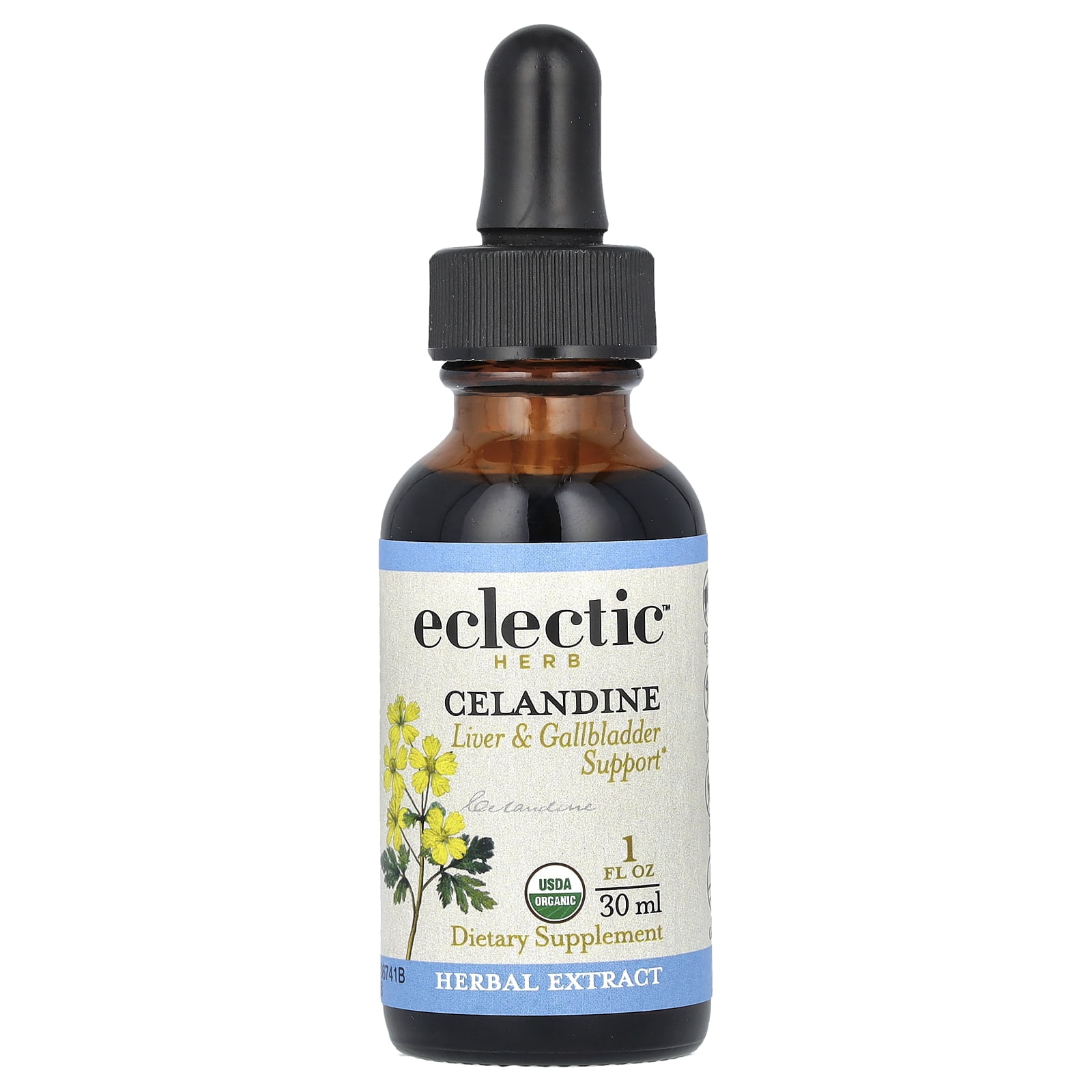 Eclectic Herb Celandine Extract, 250 mg, 1 fl oz (30 ml) - Walmart.com
